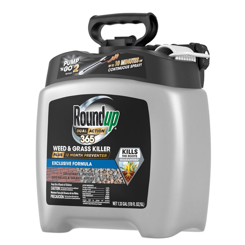 Roundup Dual Action 365 Weed & Grass Killer Plus 12 Month Preventer ... Roundup Dual Action 365 Weed & Grass Killer Plus 12 Month Preventer ...