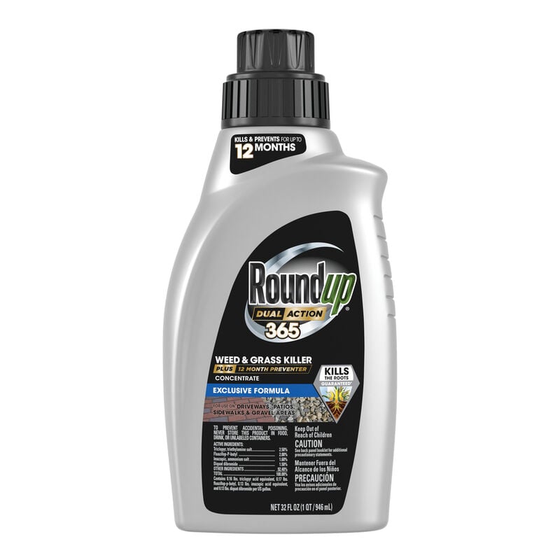 Roundup Dual Action 365 Weed & Grass Killer Plus 12 Month Preventer ... Roundup Dual Action 365 Weed & Grass Killer Plus 12 Month Preventer ...